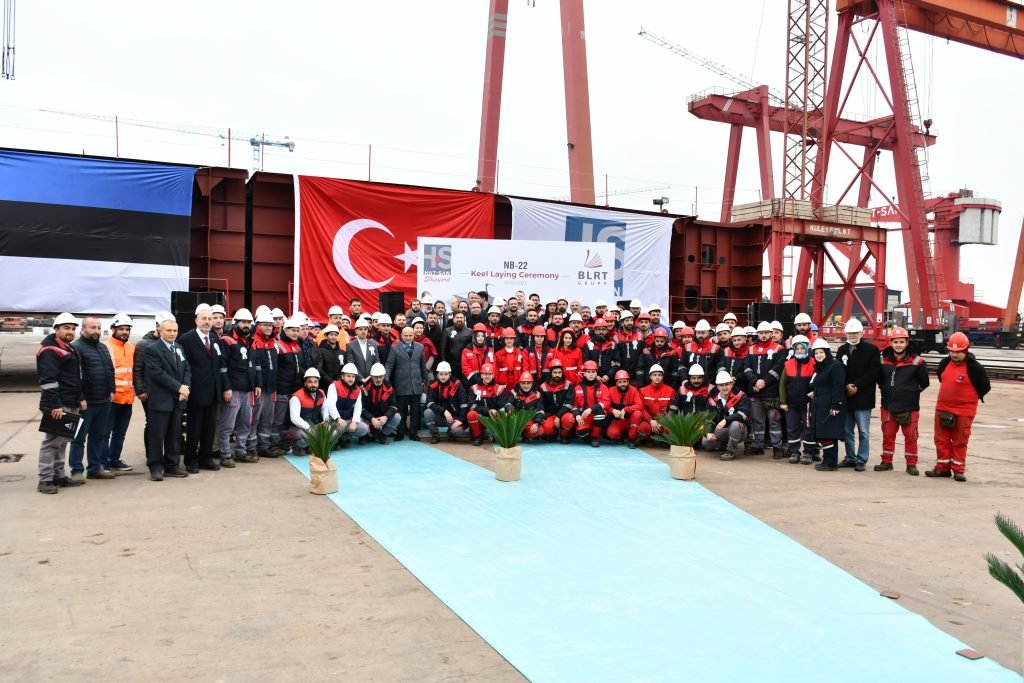HAT-SAN PERFORMS KEEL WELDING CEREMONY FOR ITS NEW DOCK - Neta Haber